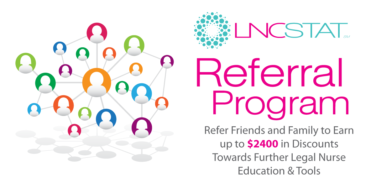 Referral Program for Legal Nurses